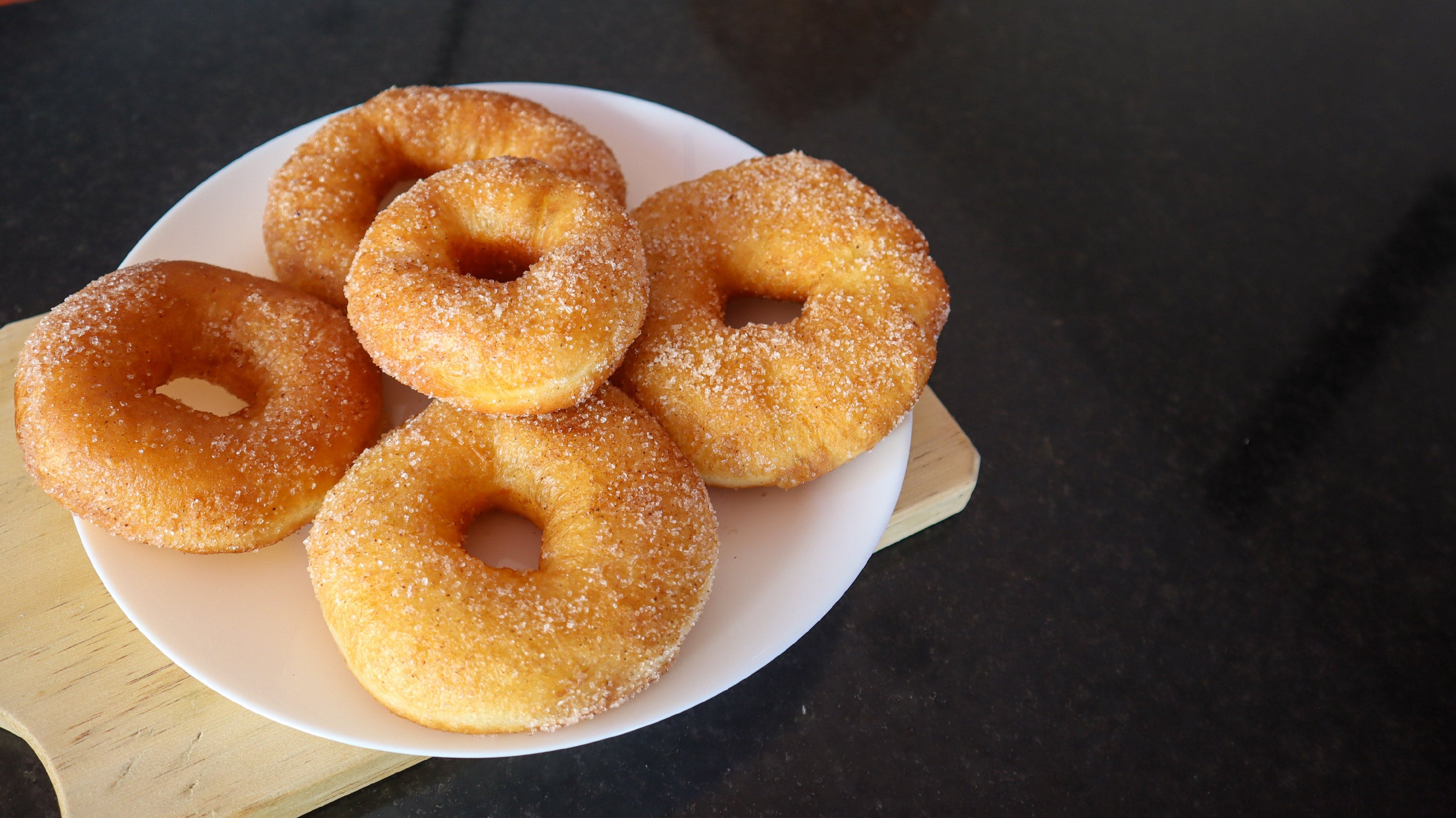 Receta de DONAS azucaradas – Sello Azul